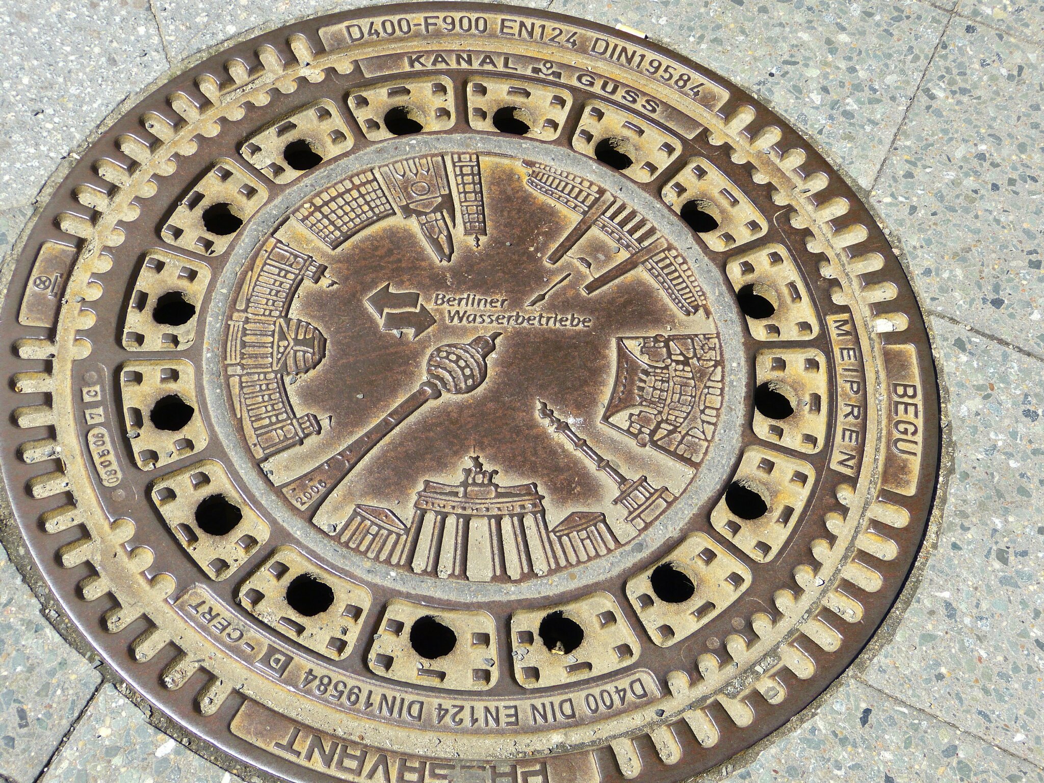 Berliner Kanaldeckel