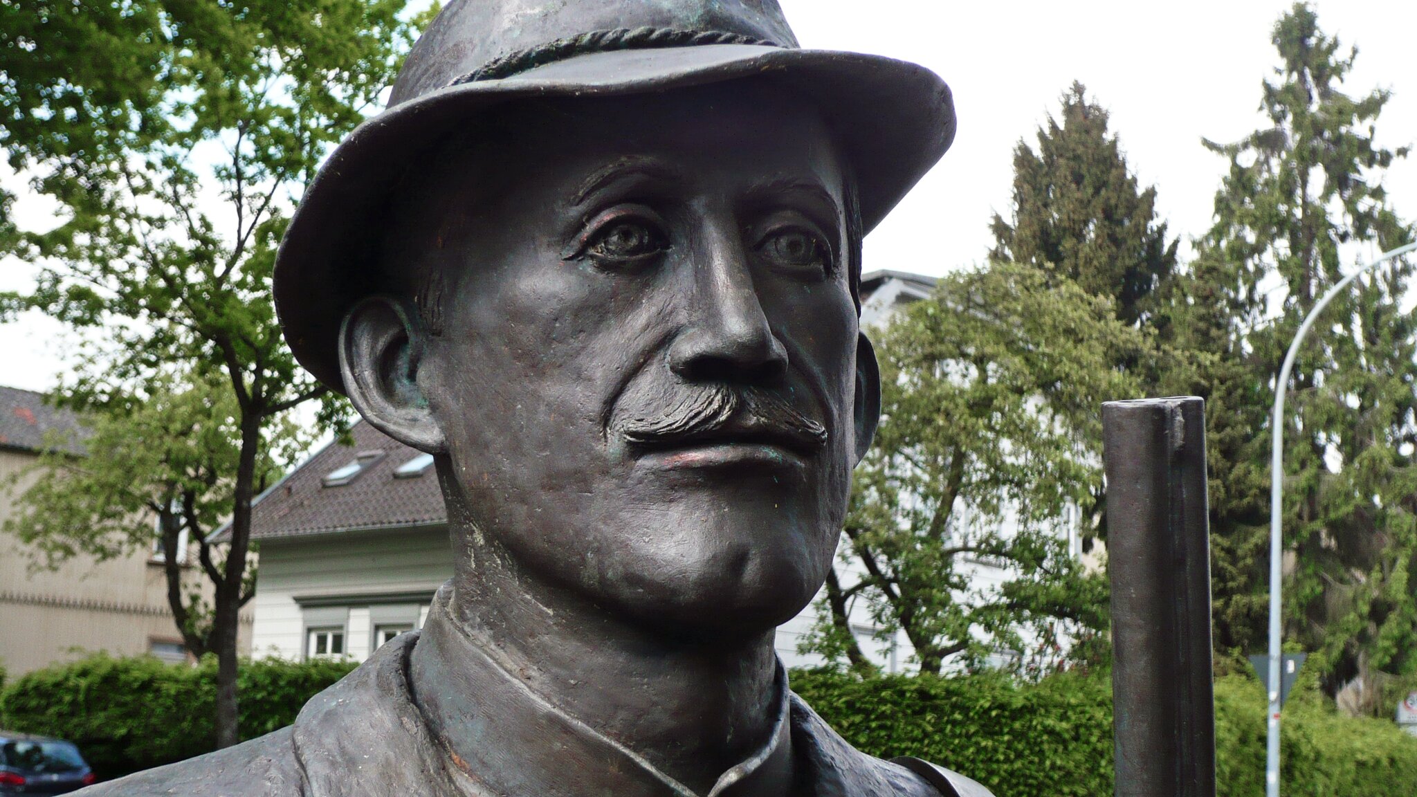 Hermann-Löns-Statue in Walsrode