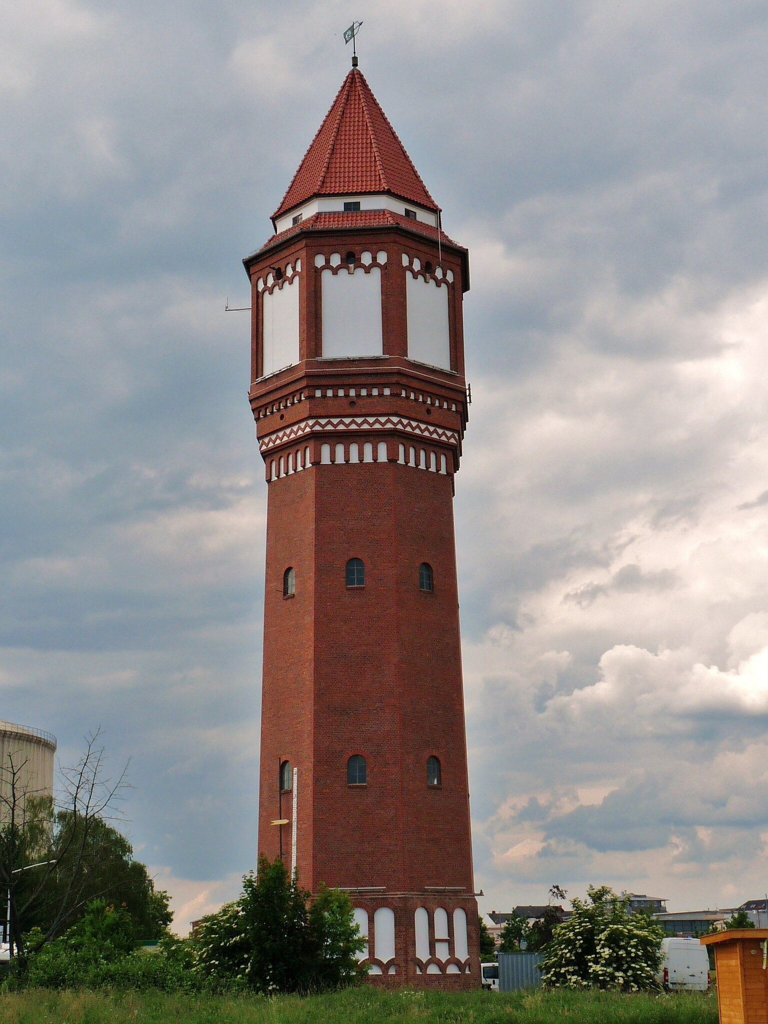 Der Wasserturm in Lehrte