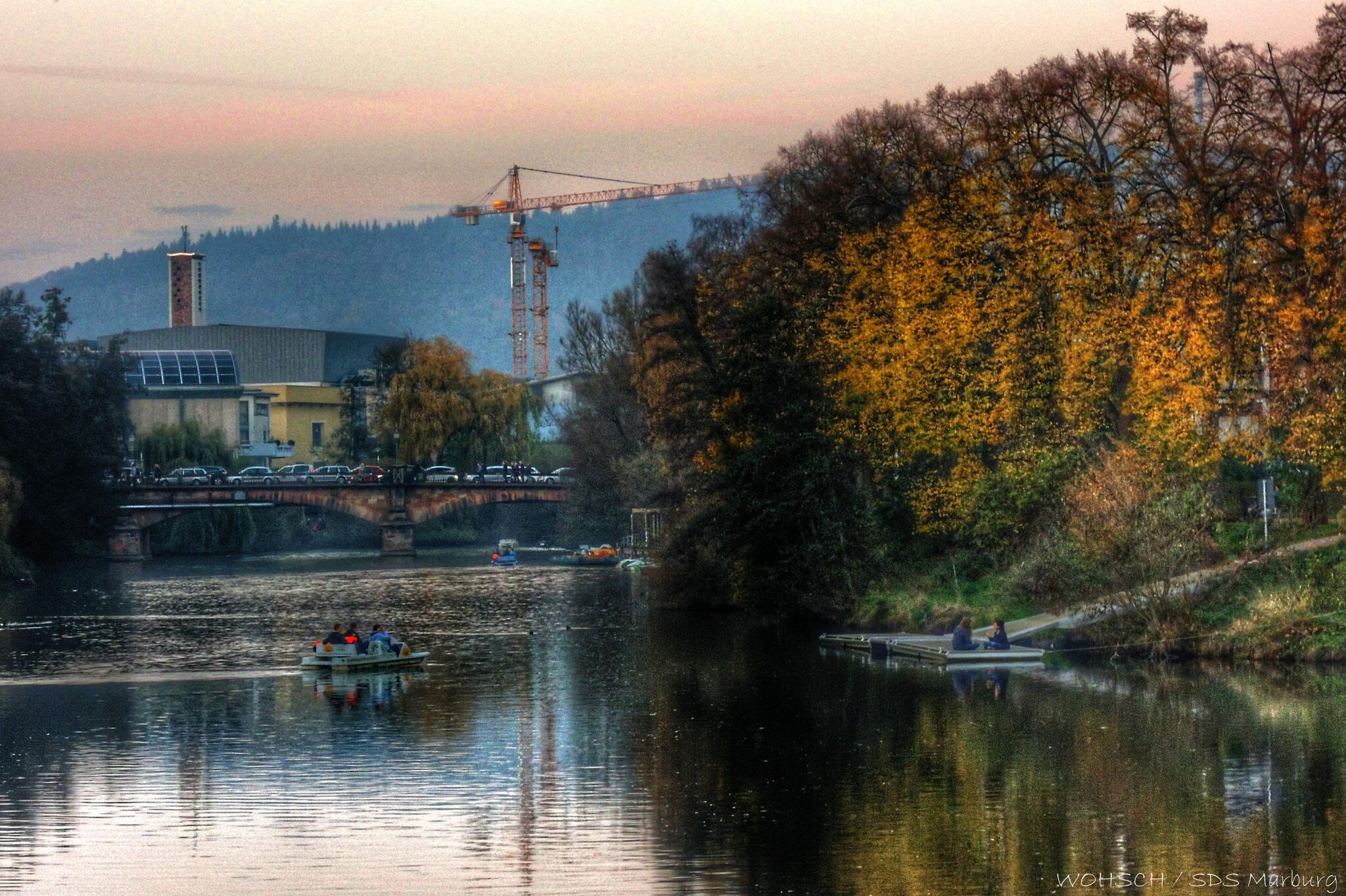 Die Lahn im November ...