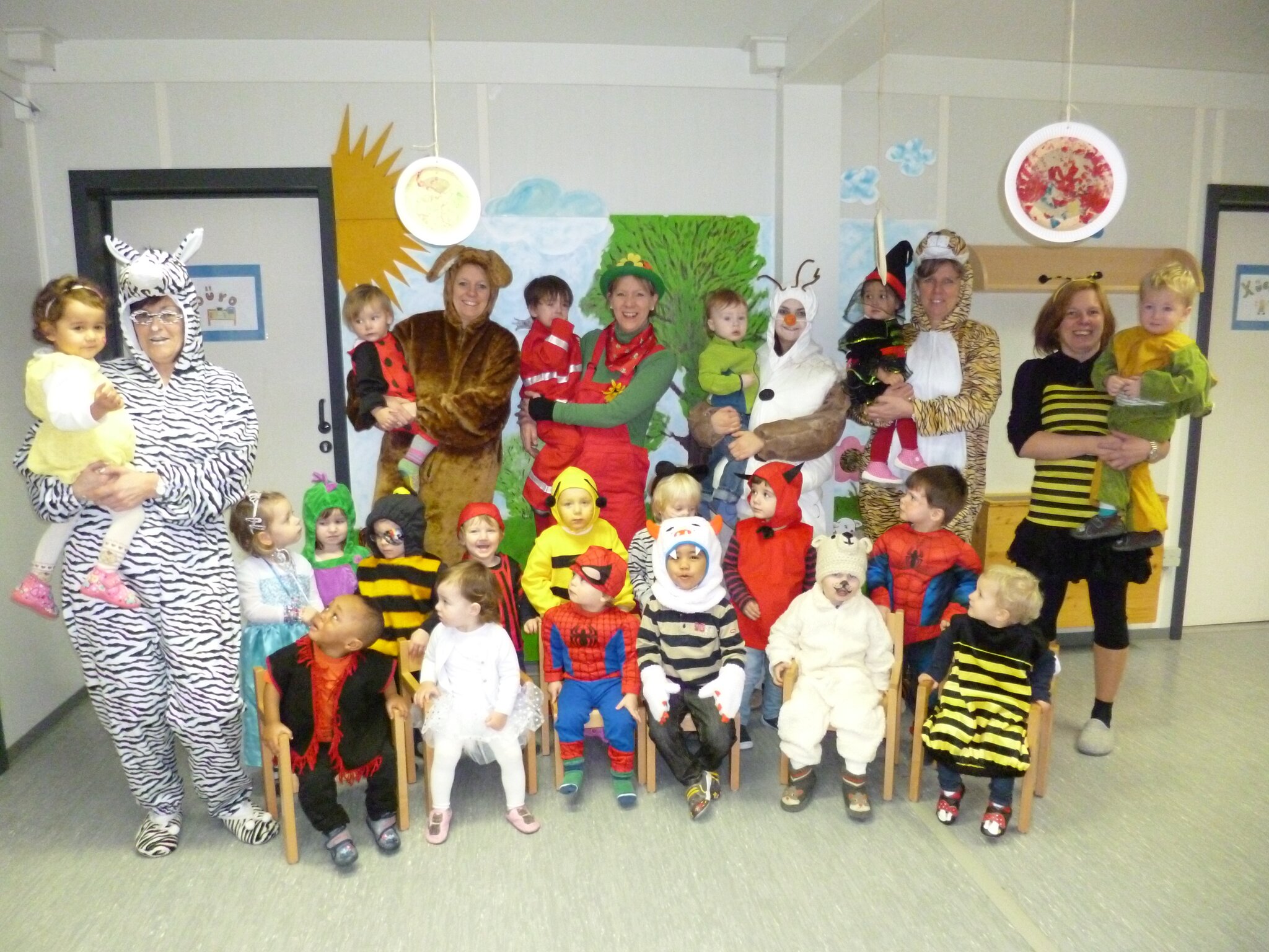 Fasching in der Kinderkrippe Pusteblume