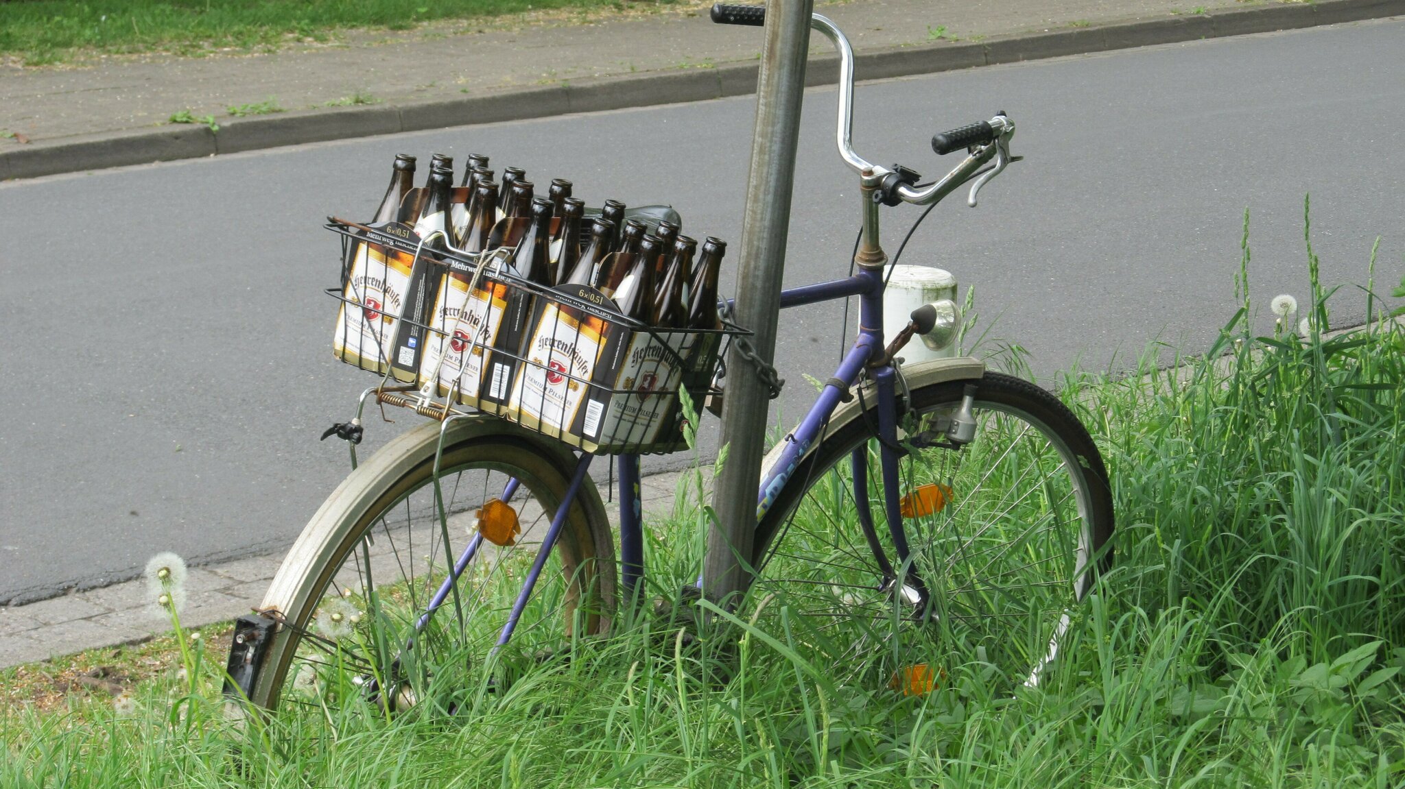 Warum sammeln? Alle können ihre leeren Pullen gleich richtig abstellen!