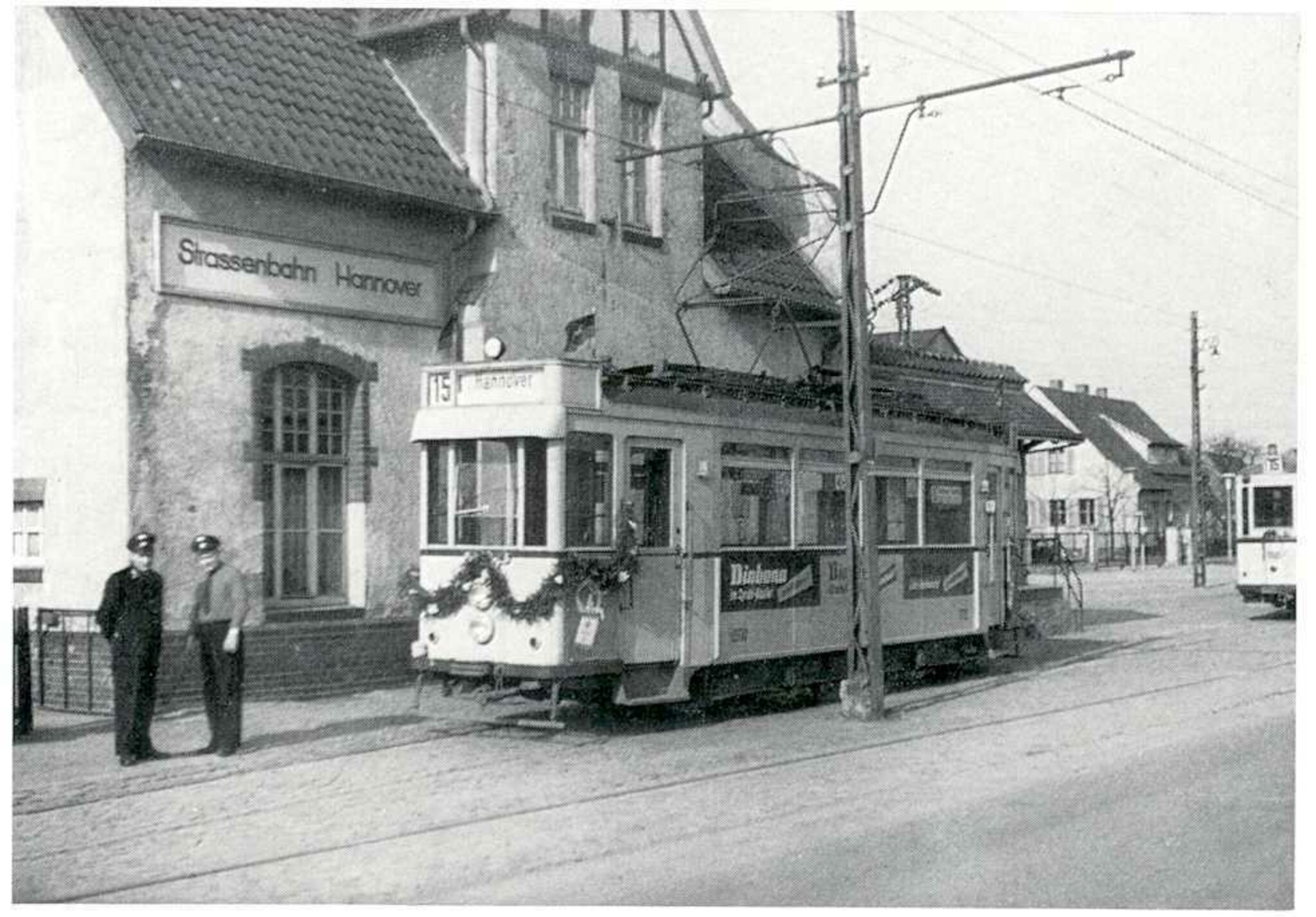 noch ein Foto zur historischen Straßenbahn Sehnde