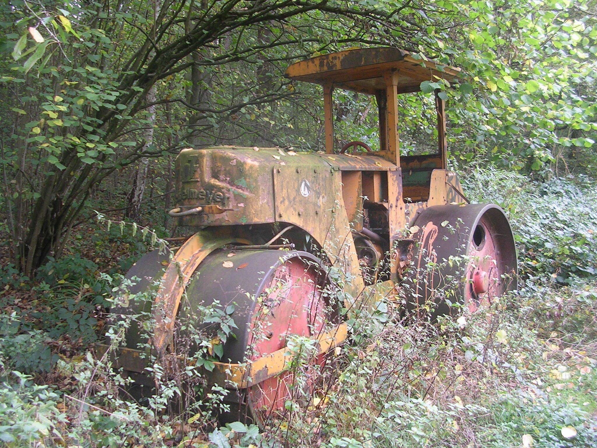Zettelmeyer Walze im Wald