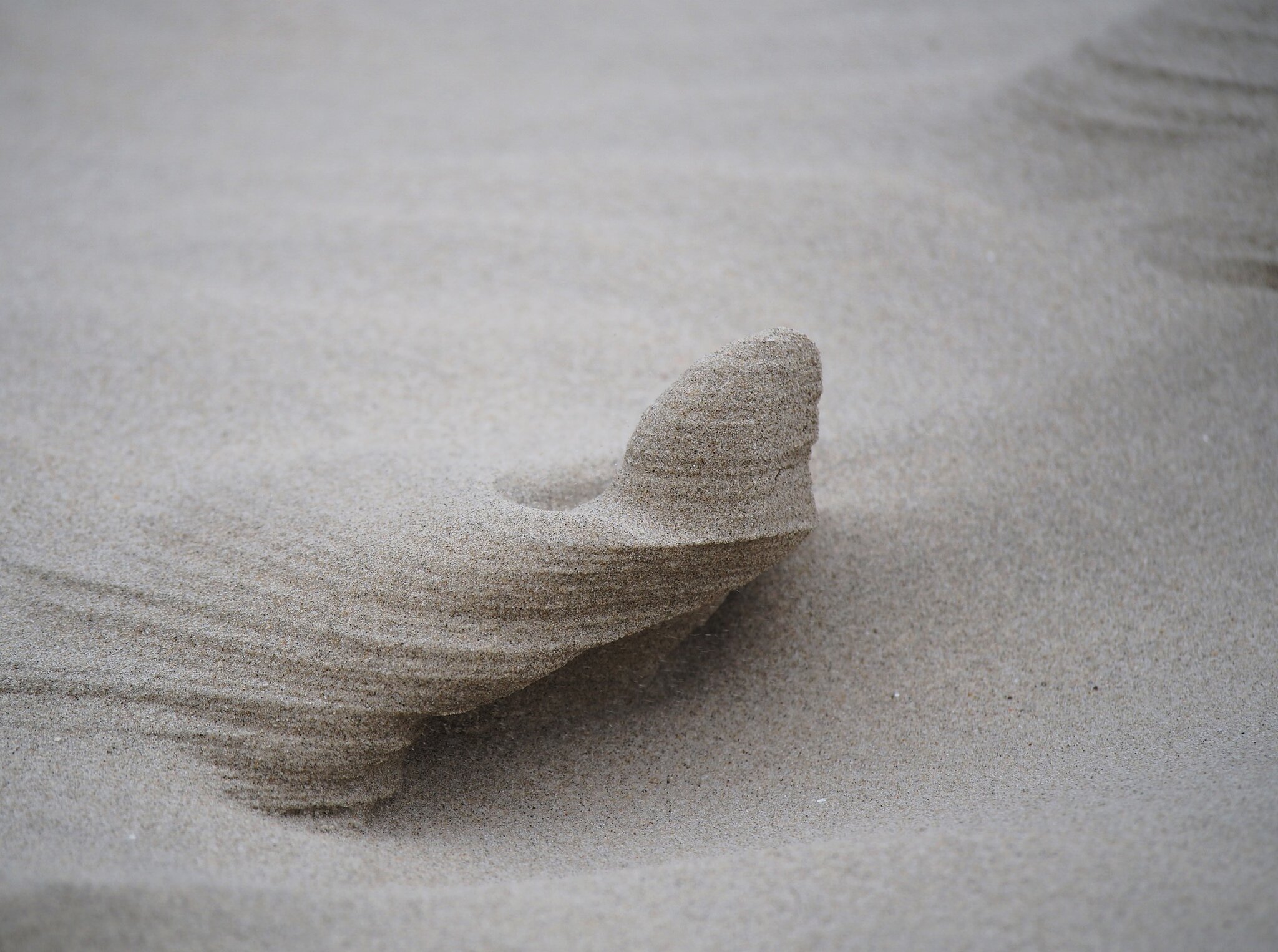 Erosion am Strand