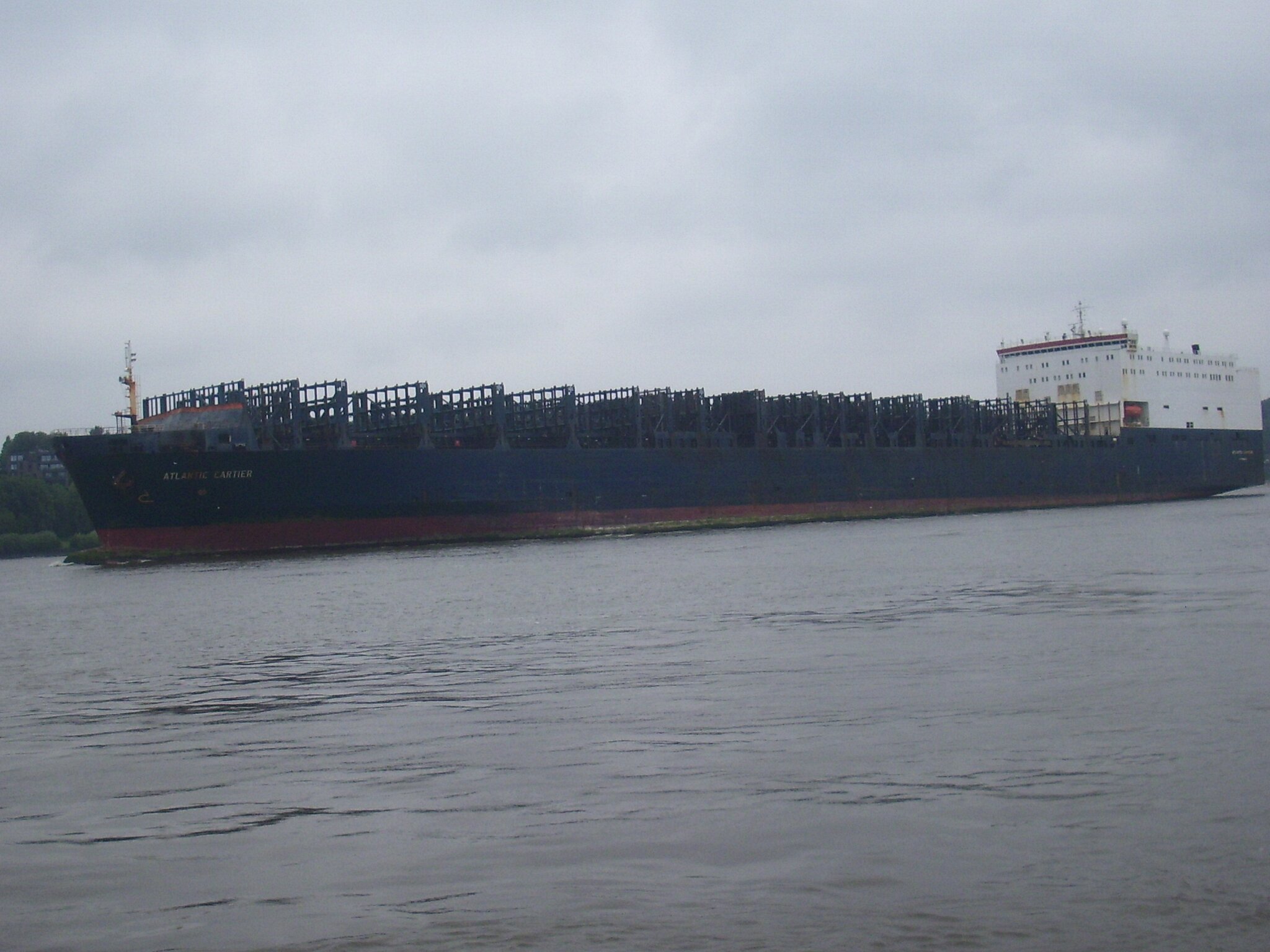 Atlantic Cartier leeres Containerschiff