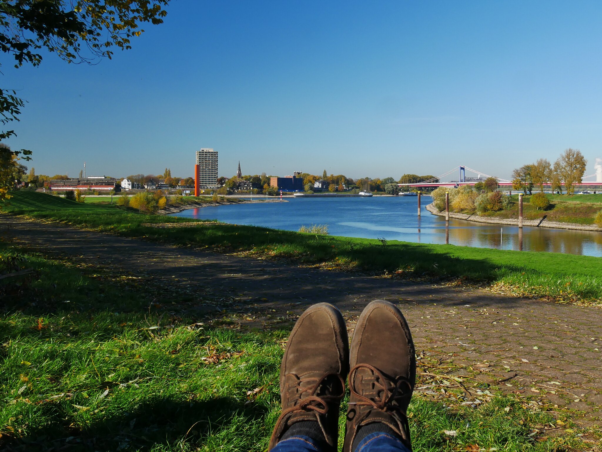 Ruhepause an der Ruhr....