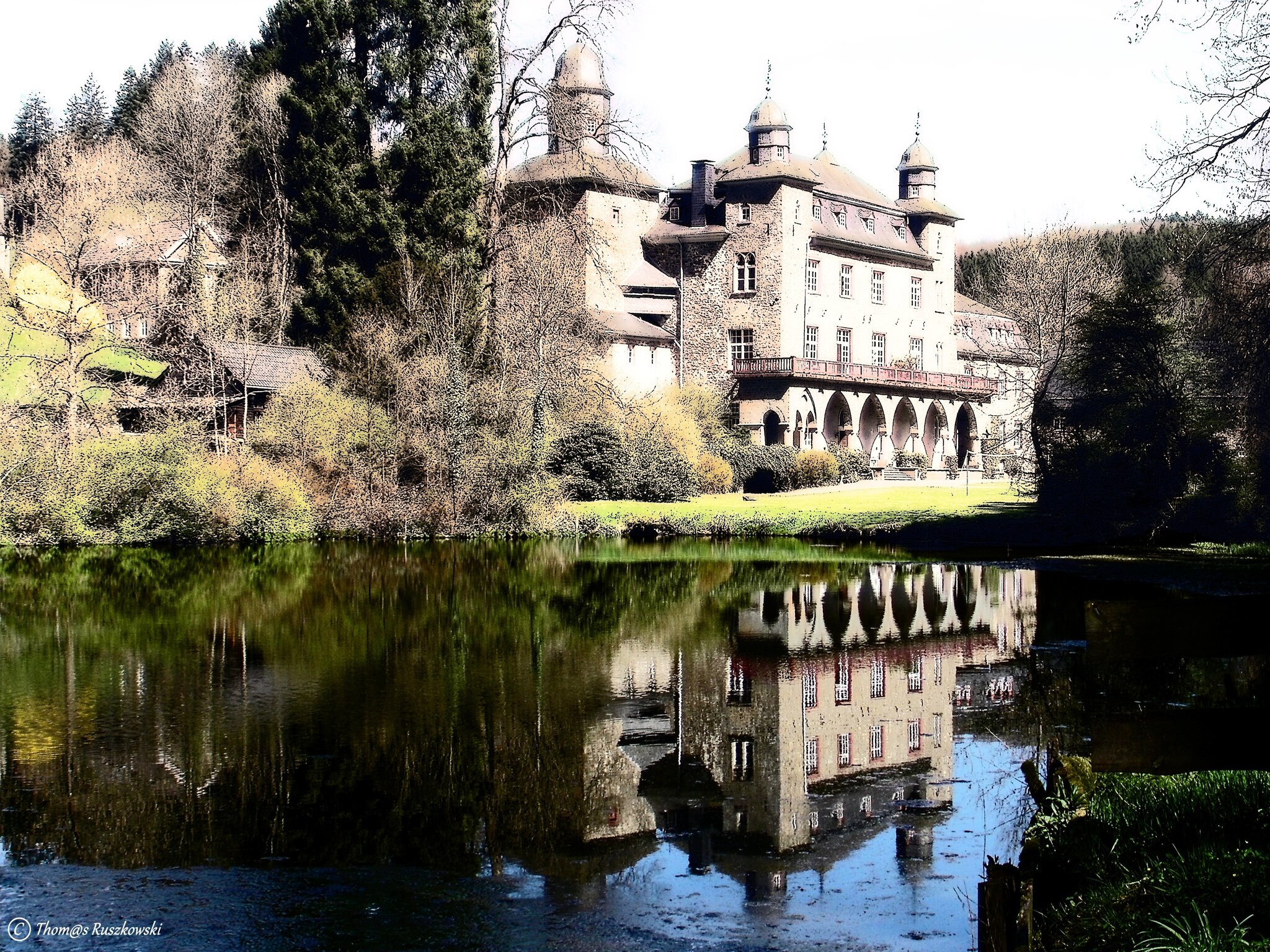Schloss Gimborn in der Gemeinde Marienheide
