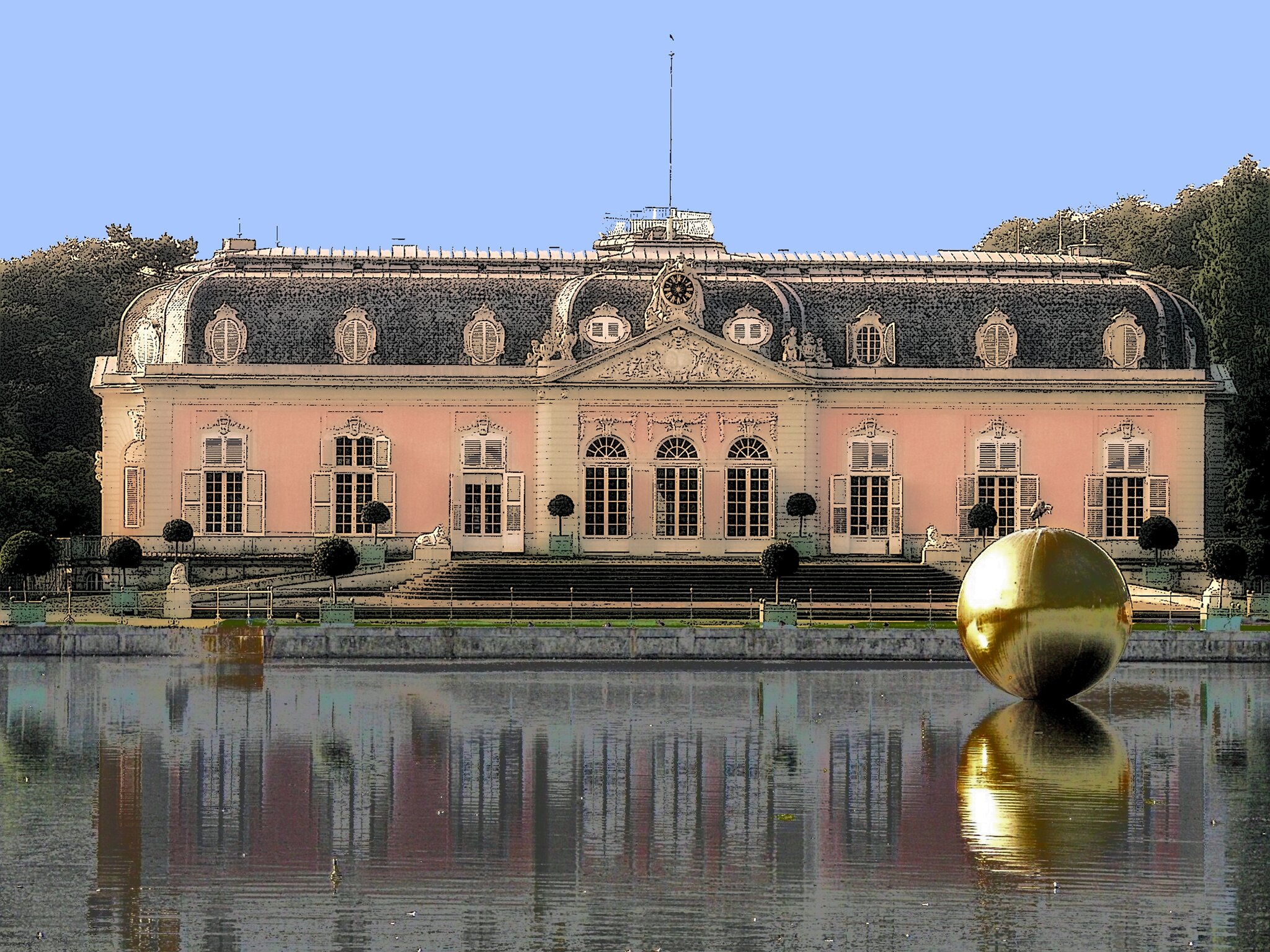 Schloss Benrath in Düsseldorf