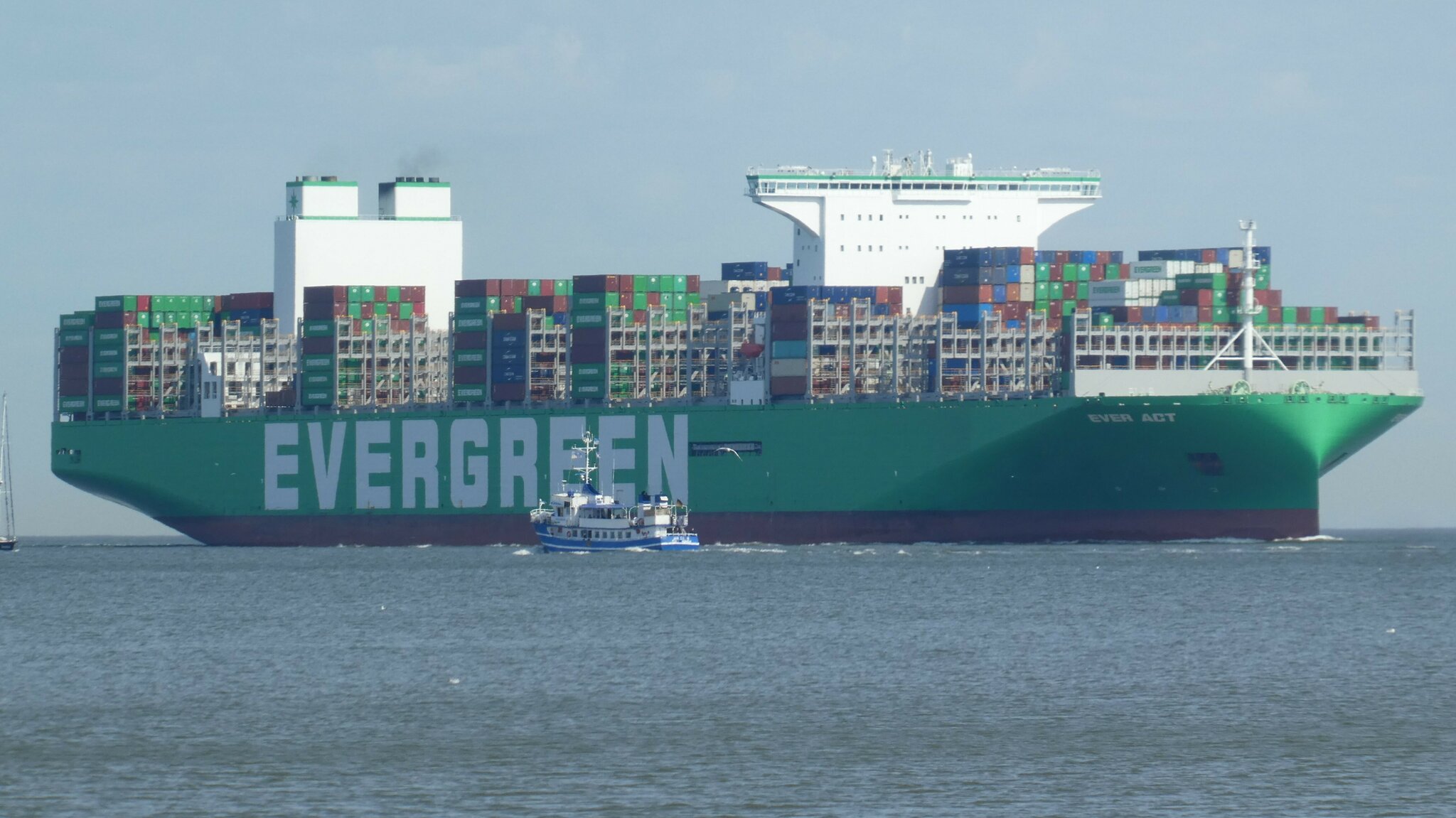 CS Ever Act vor Cuxhaven