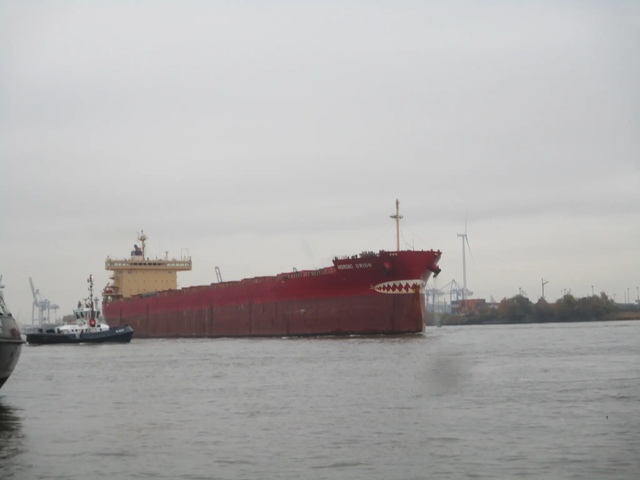 TANKER NORDIC ORION! HAMBURG DEN 9 NOVEMBER 2025.